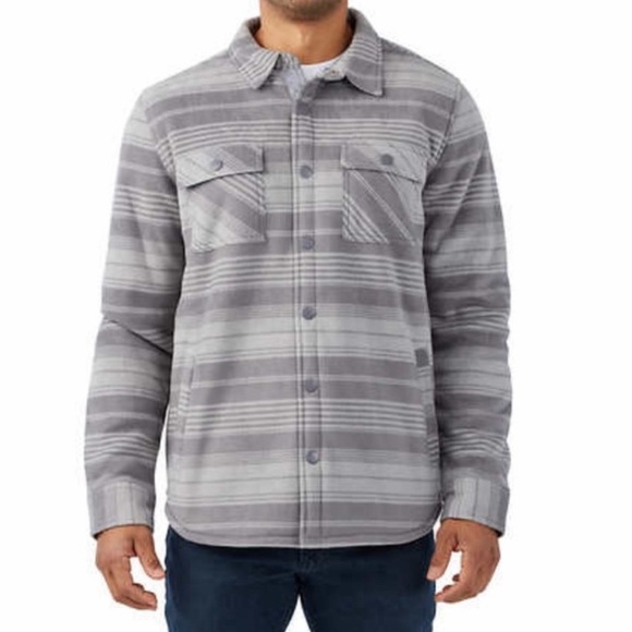 voyager | Jackets & Coats | Mens Fleece Button Up Jacket Remote Plush ...